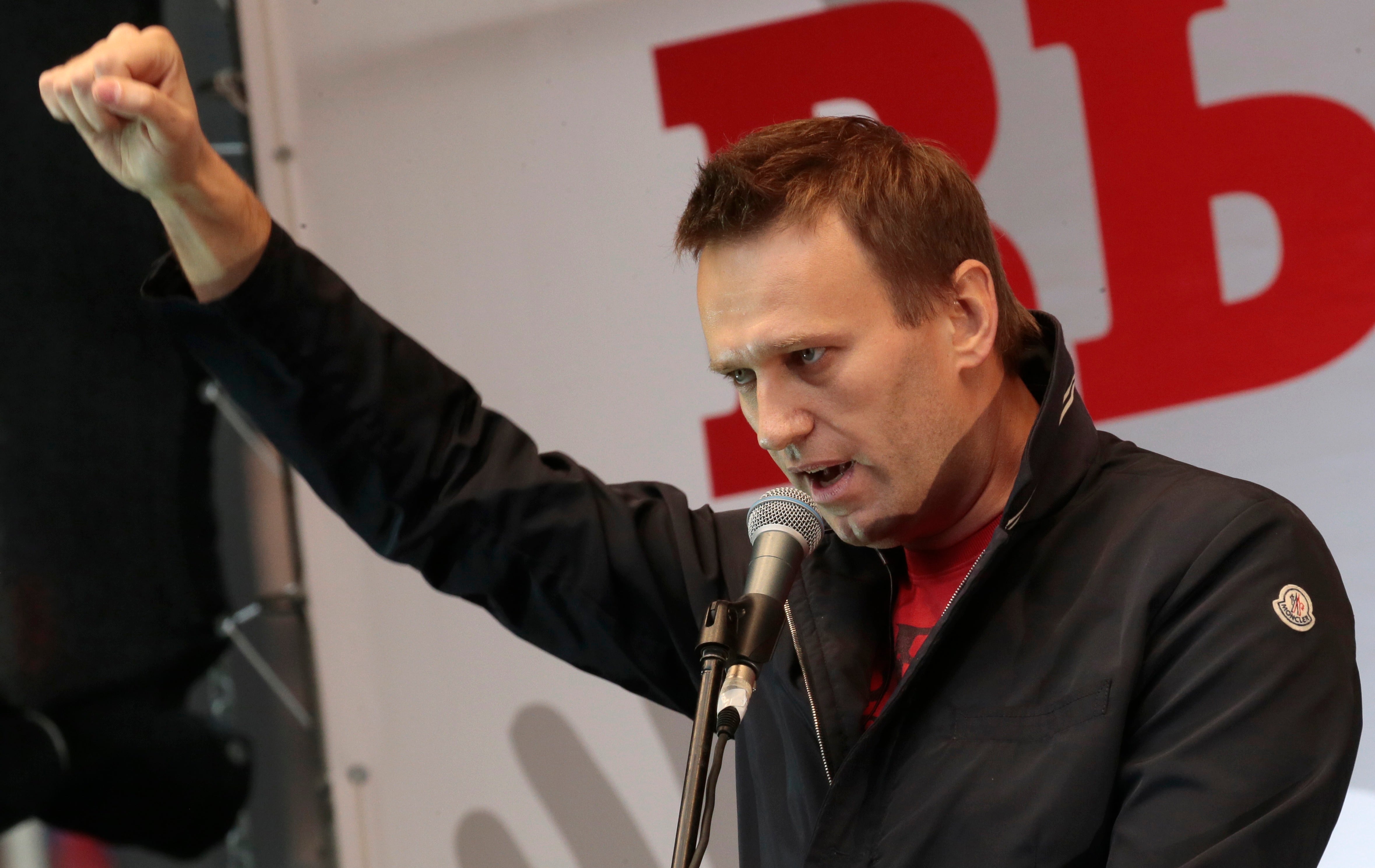 With his conviction all but certain, anti-Putin activist Alexei Navalny ...