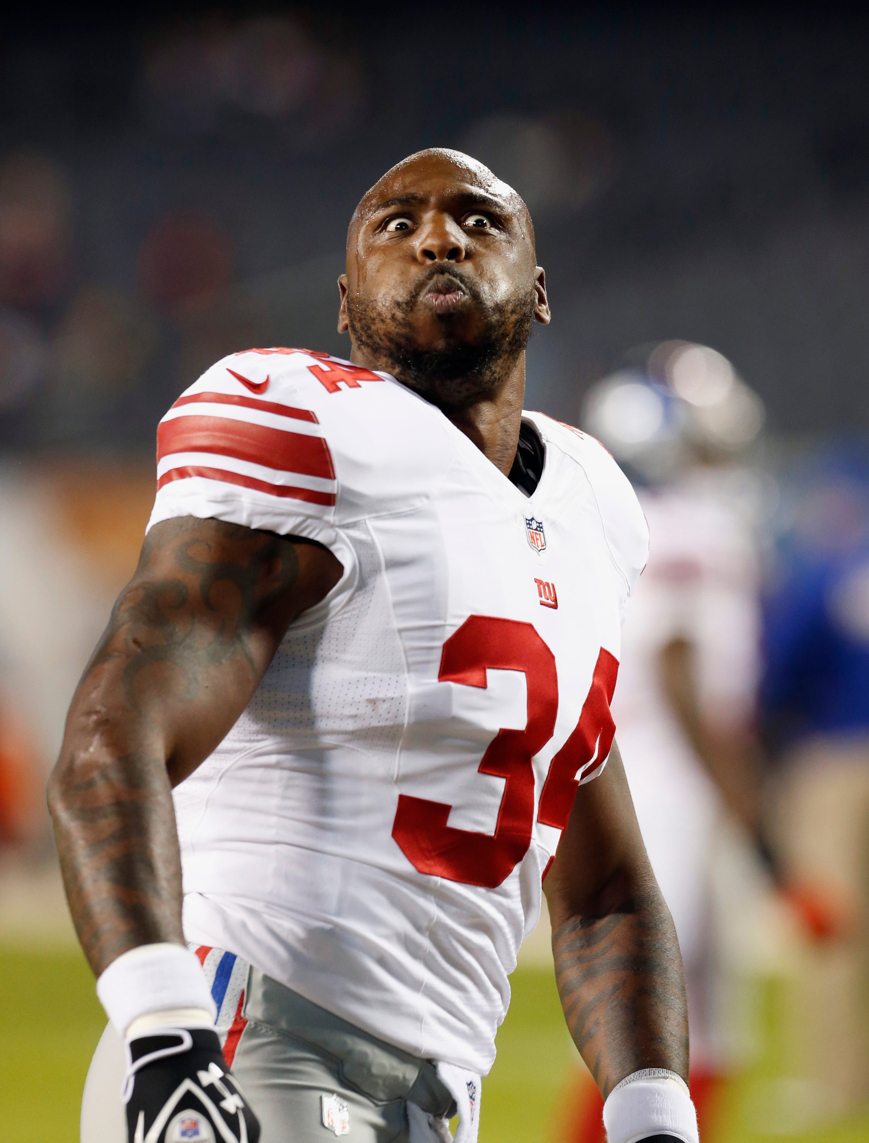 Rookie Michael Cox is Giants' only healthy HB, hobbled Jacobs plans to ...