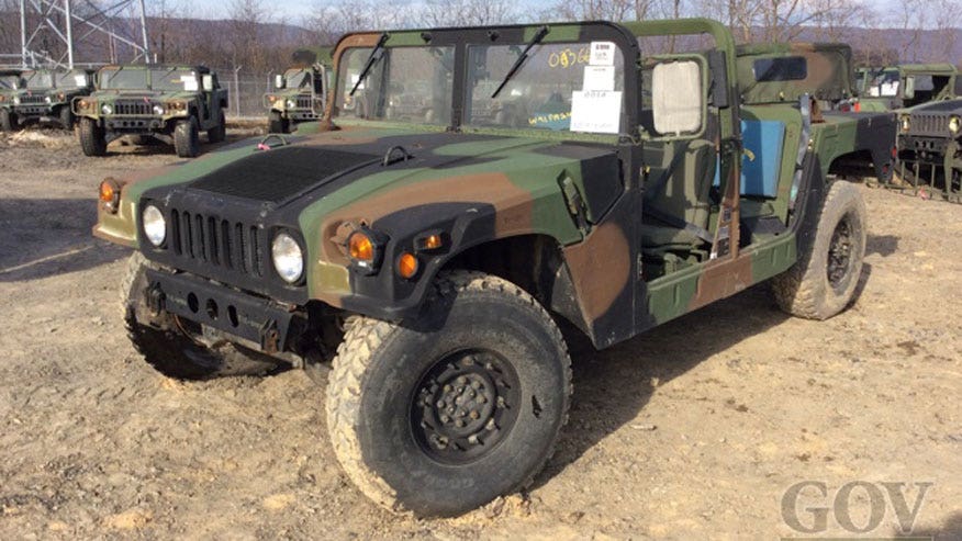 Newest surplus military Humvee yet up for auction | Fox News
