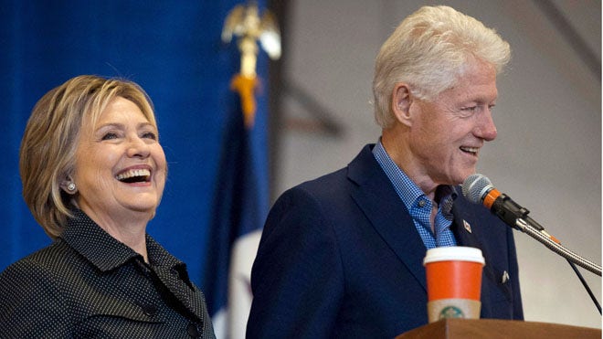 Hillary puts 'secret weapon' Bill on campaign trail, fueling 'sexism ...
