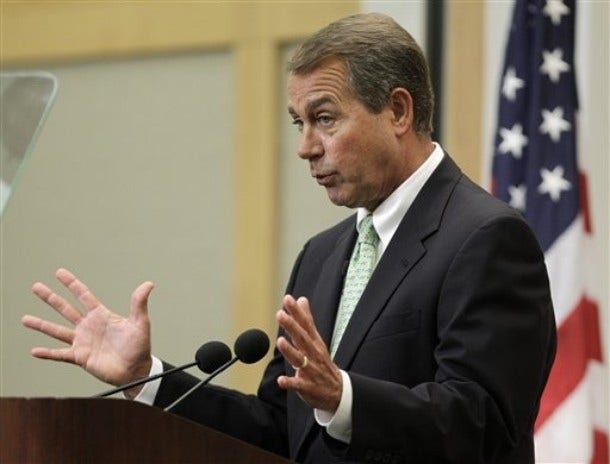 Boehner to Obama: Fire Geithner, Summers, Your Entire Economic Team ...