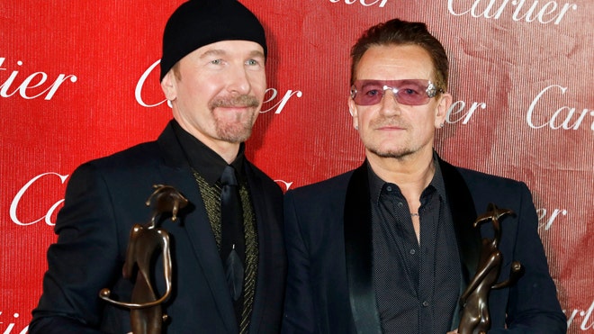 Bono thanks U.S. for lead role in global fight against AIDS | Fox News