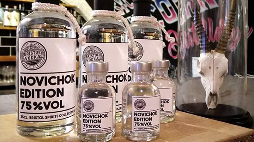 Liquor company slammed for releasing 'Novichok' vodka named after ...