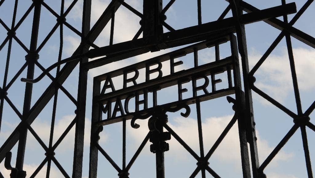 Part of historic wrought-iron gate stolen from former Dachau ...