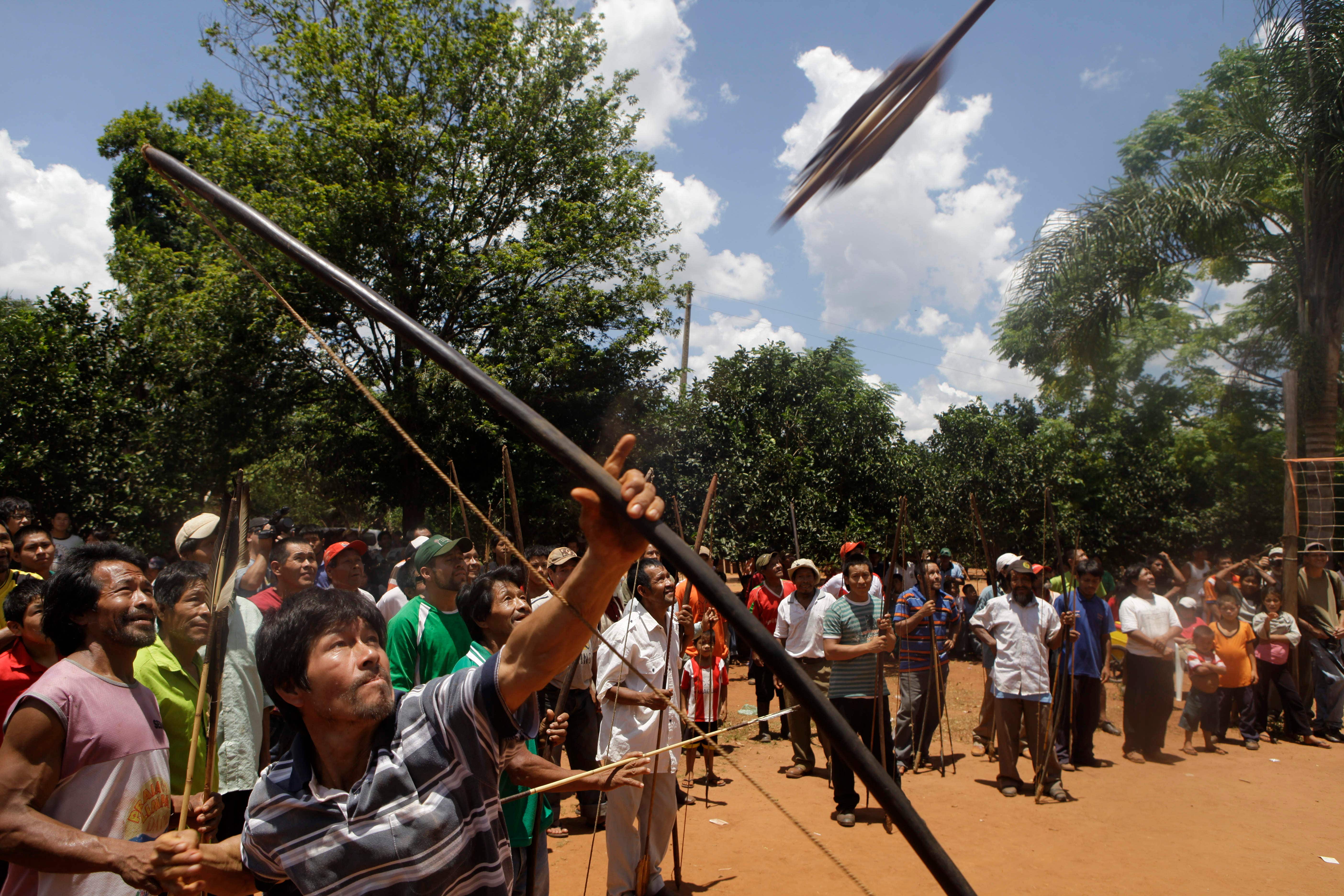Ache community in Paraguay celebrates anniversary of founding, bow-and ...