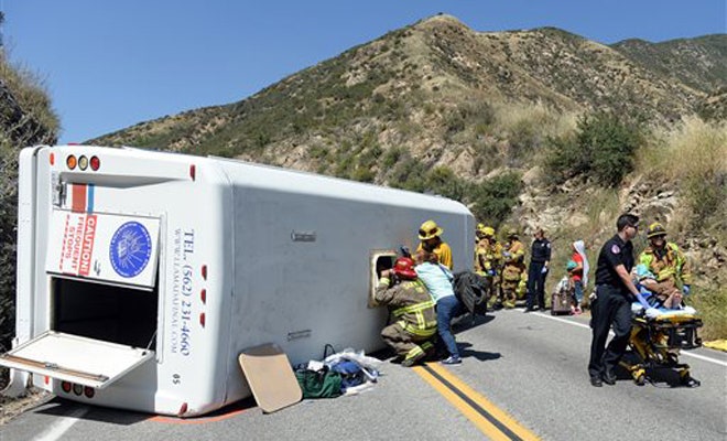 California bus crash leaves 20 injured, 6 seriously | Fox News