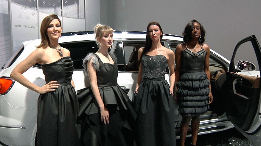 Designer makes gowns out of car interior material | Fox News