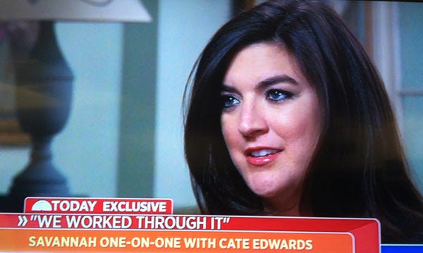 Cate Edwards says her father's lovechild Frances Quinn is 'family ...