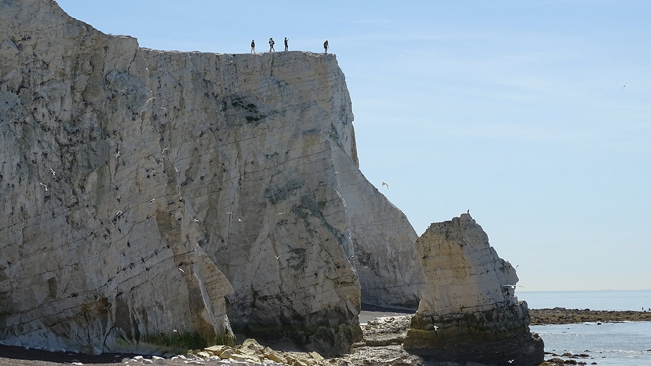 Cliff Edge Looking Up