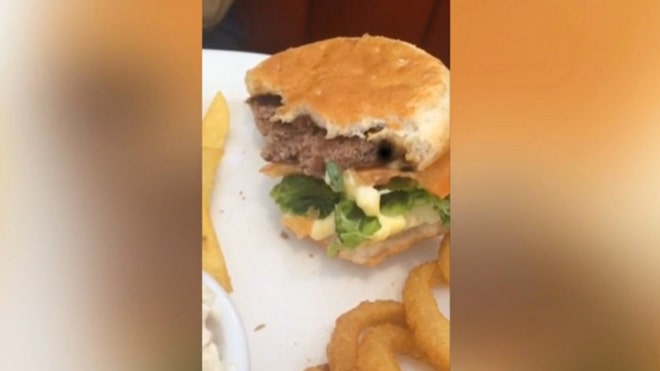 Caterpillar crawls from man's cheeseburger | Fox News