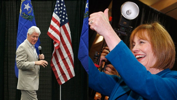 Rejuvenated Bill Clinton Takes Aim at Tea Party Darling Sharron Angle ...