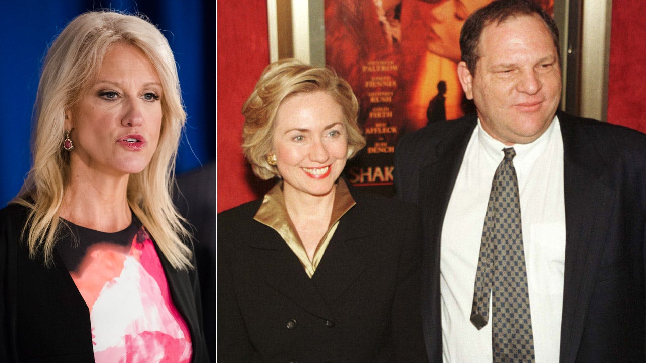 Kellyanne Conway swipes at Hillary Clinton for long silence over Weinstein