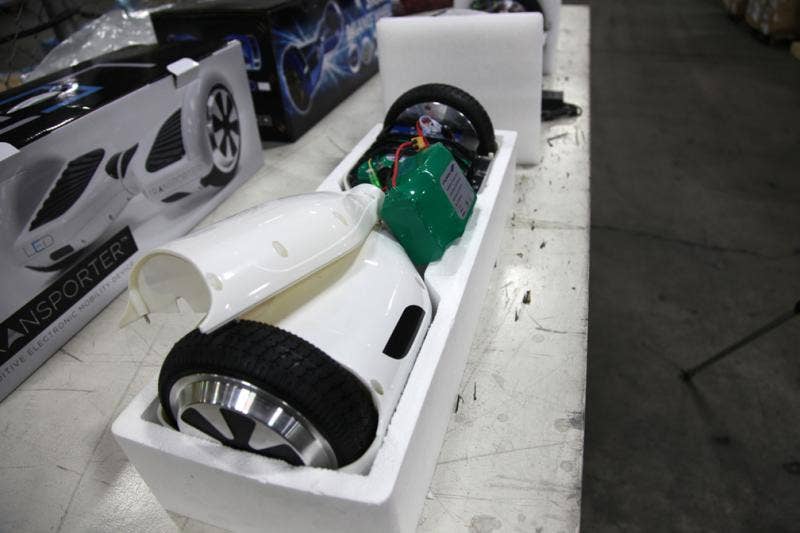 Customs officers seize over 16,000 counterfeit 'hoverboards' | Fox News