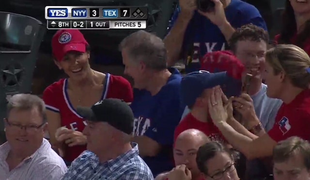 Texas dad defends couple who caught souvenir baseball as son cried ...