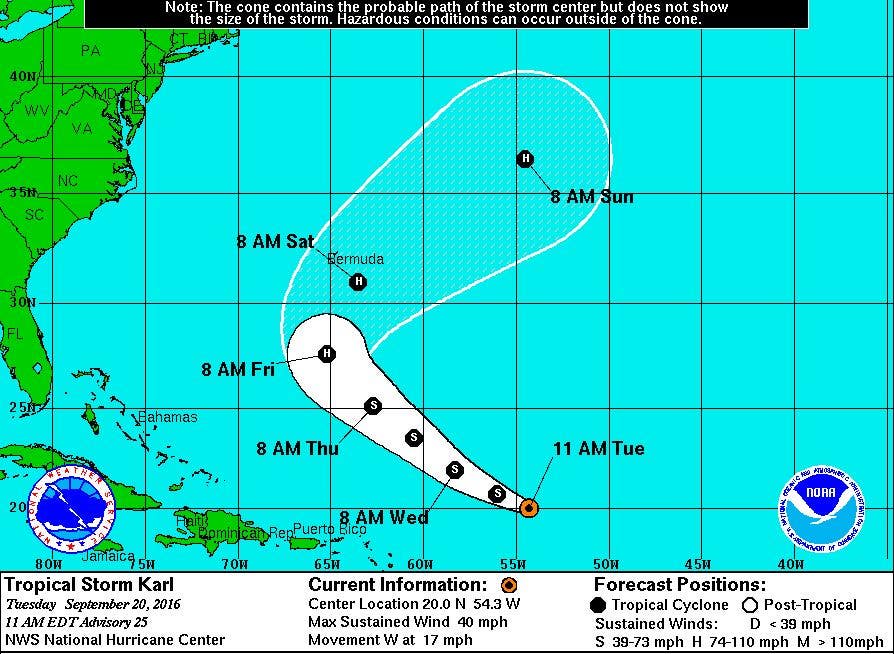 Tropical Storm Lisa strengthening slightly in the Atlantic | Fox News