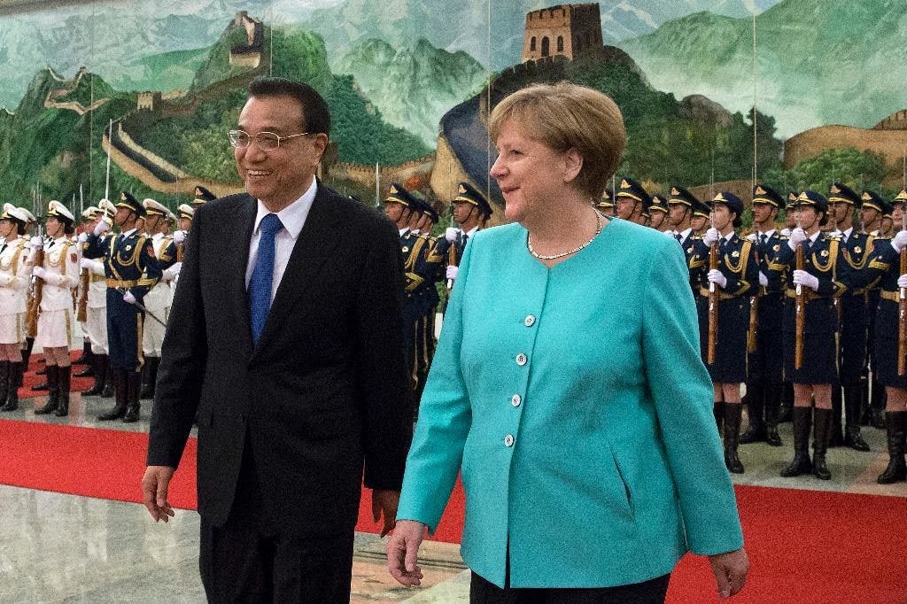 Angela Merkel meets with Chinese premier amid trade concerns | Fox News
