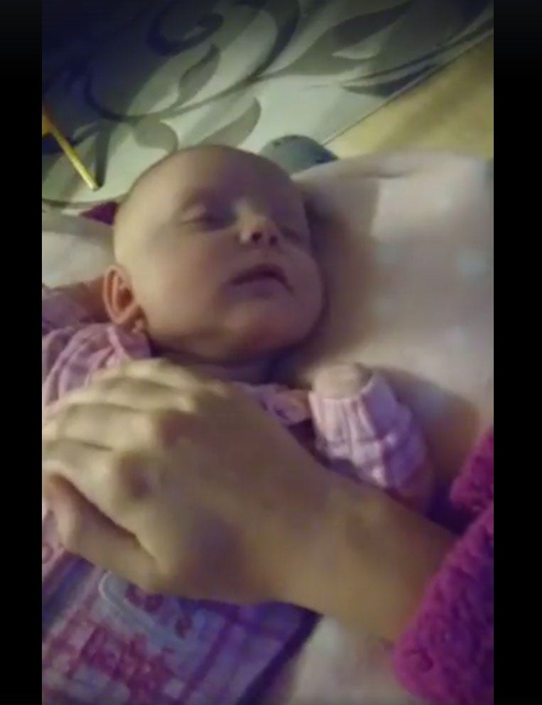 Mom shares video of 'hitting' her baby to raise awareness of life ...
