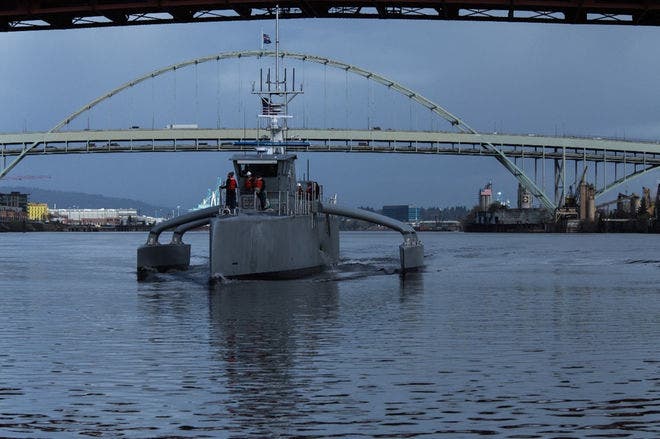 US military's robotic submarine hunter completes first tests at sea ...