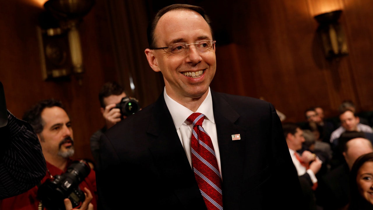 Senate confirms Rod Rosenstein as deputy AG; will lead Russia probe ...