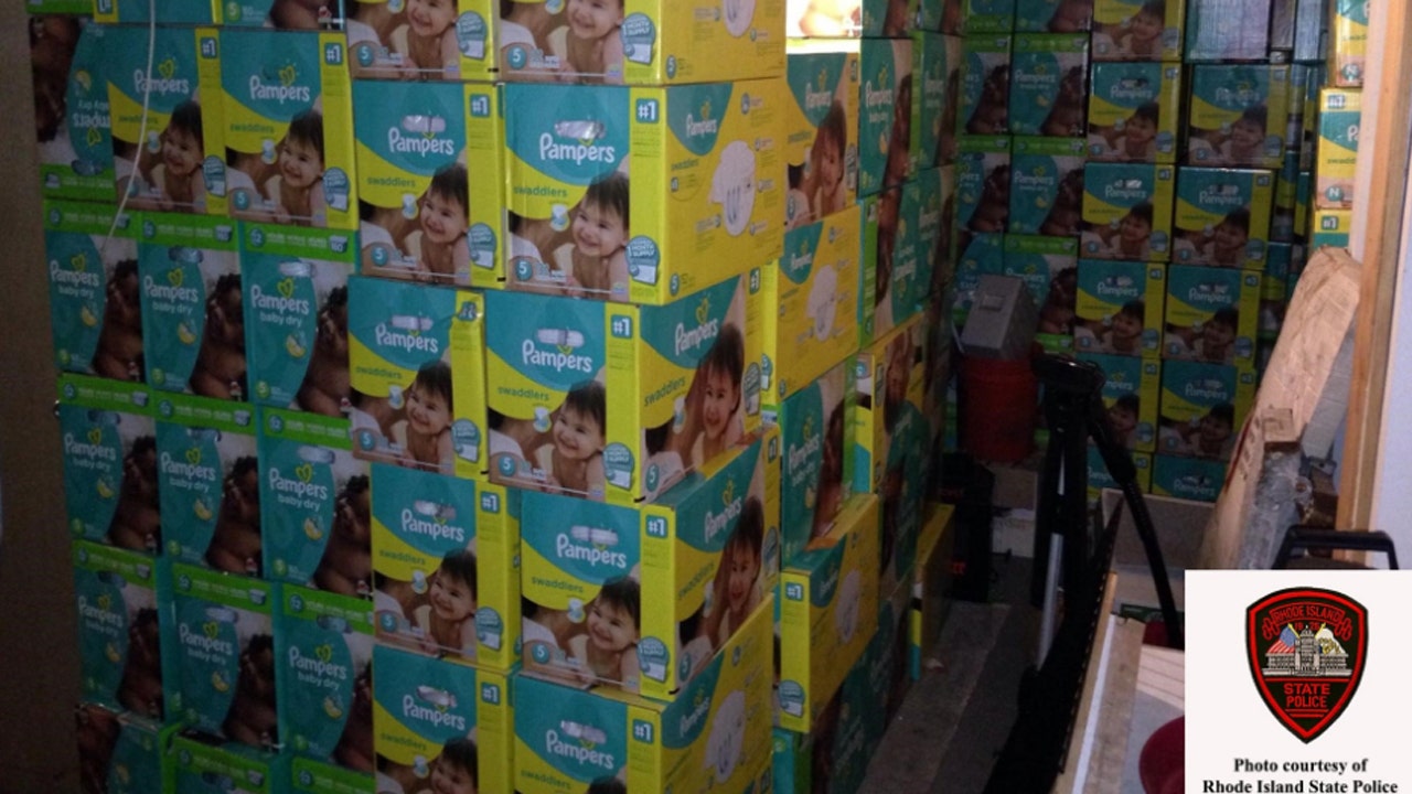 Rhode Island police arrest third suspect in $90K diaper heist | Fox News