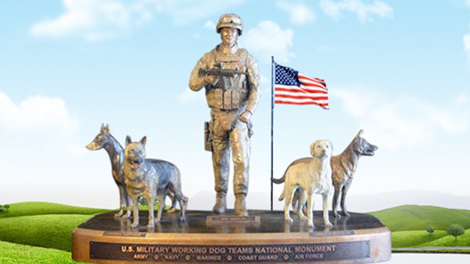 1st national monument for war dogs honors four-legged pup soldiers of ...