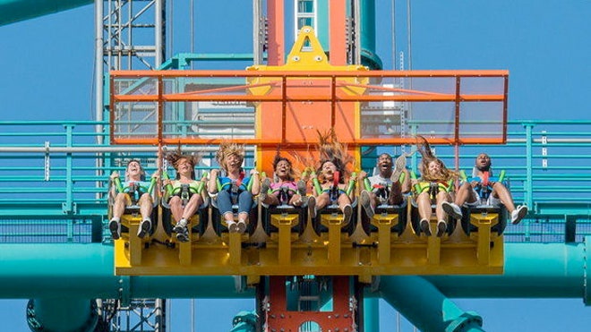 Six Flags awaits clearance to open 'world's tallest and fastest drop ...