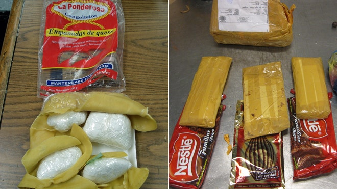 Lost-luggage handler allegedly smuggled drugs in candy, empanadas | Fox ...
