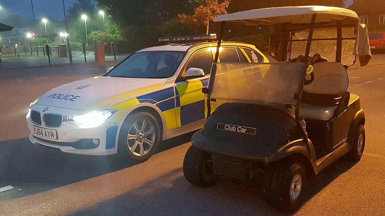 Drunk teen stole golf cart for 3.5-mile McDonald's run | Fox News