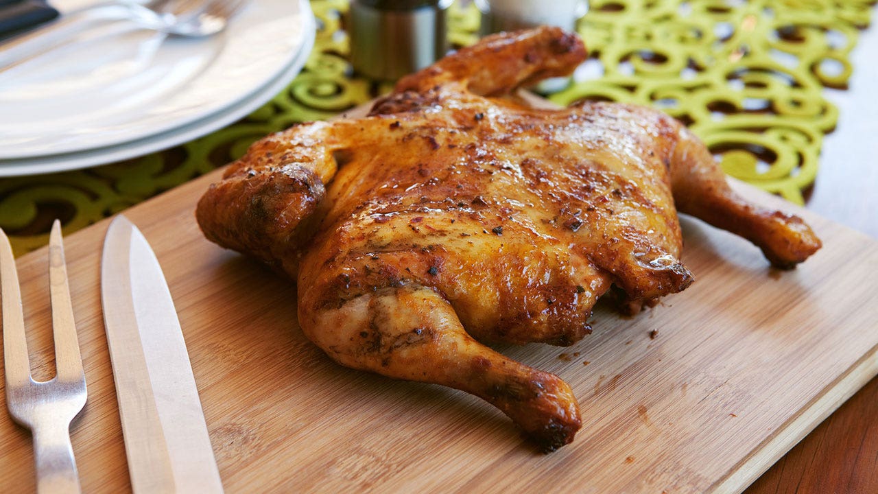 How to spatchcock a chicken for super-crispy skin | Fox News