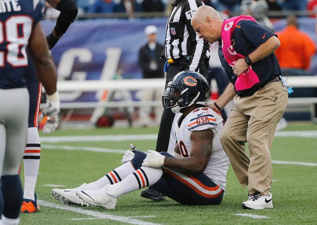 Bears' Houston to miss rest of year after rupturing ACL celebrating ...