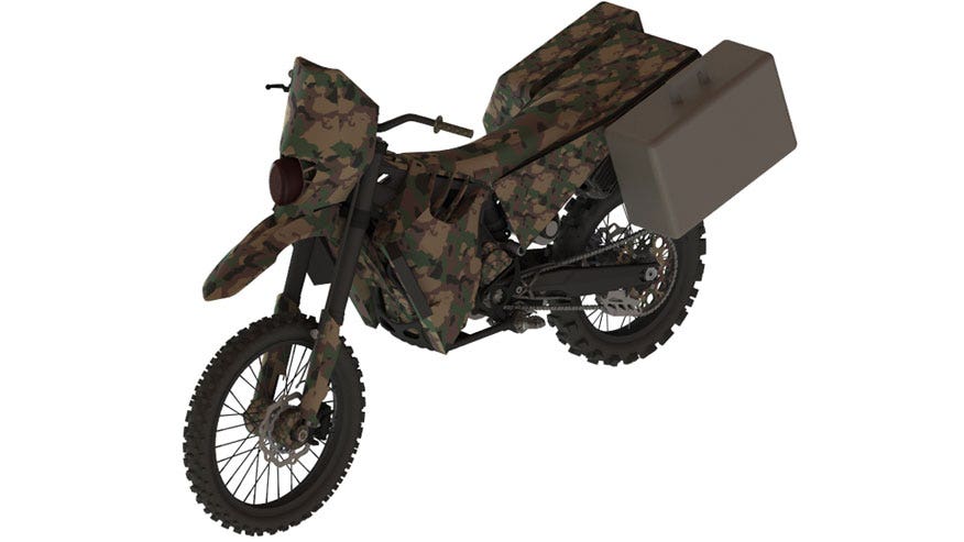 Military continues development of stealth hybrid motorcycle | Fox News