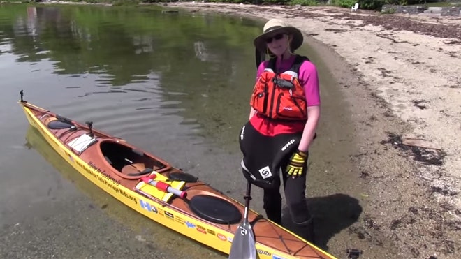 Maine grandmother over halfway done with yearlong kayak trip to ...
