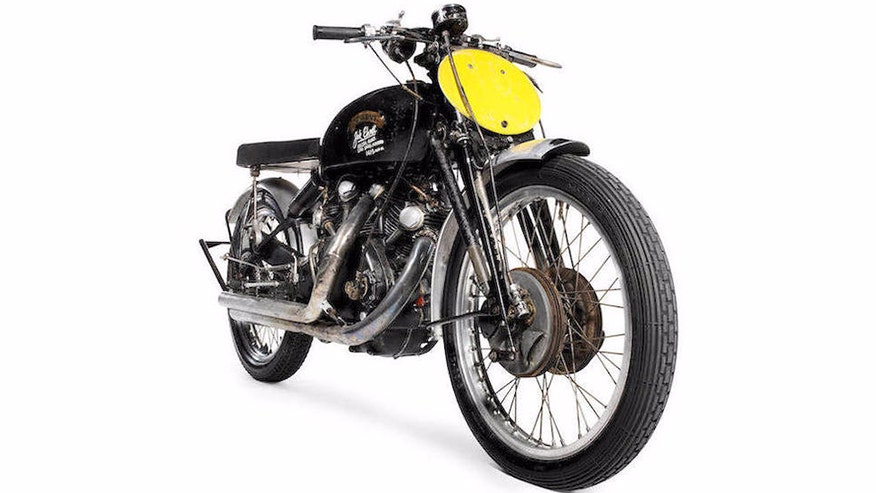 Classic Vincent motorcycle auctioned for record-setting $929,000 | Fox News