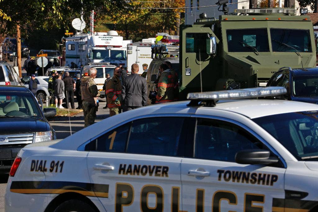 The Latest: Suspect in shooting of 2 officers found dead | Fox News