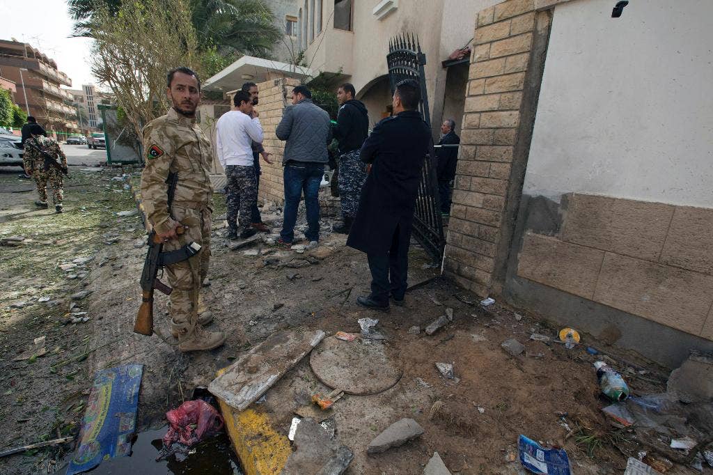 Explosion damages home of Iran's ambassador in Libya's capital, no ...