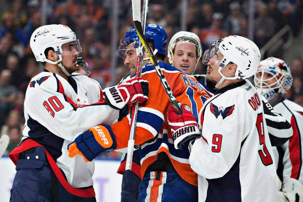 Benoit Pouliot scores twice, Oilers top Capitals 4-1 | Fox News
