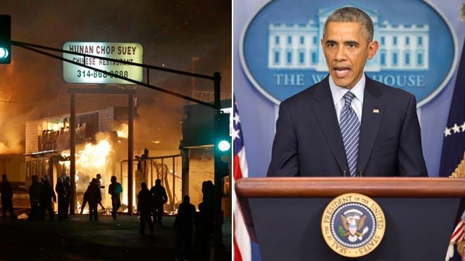 Split screen frames Obama’s struggle on race | Fox News