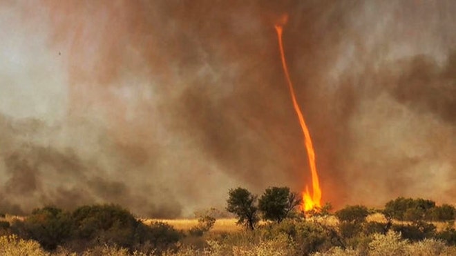 Rare 'fire devil' caught on film | Fox News