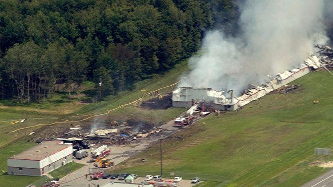 Massive explosion rocks Quebec fireworks factory, kills 2 | Fox News