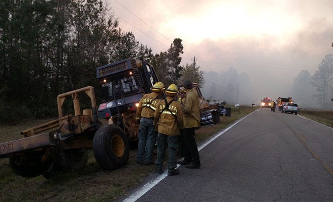 Florida governor declares state of emergency over wildfire dangers ...