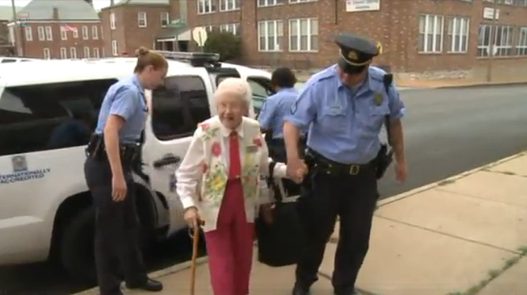 102-year-old woman checks 'getting arrested' off bucket list | Fox News