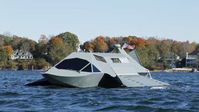 New Stealth Boat Glides Over Gas Layer | Fox News