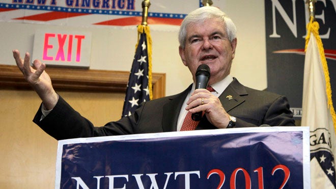 Gingrich mothballs campaign, but leaves behind multi-million dollar ...