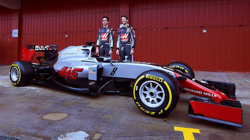 Haas launches its first F1 car | Fox News