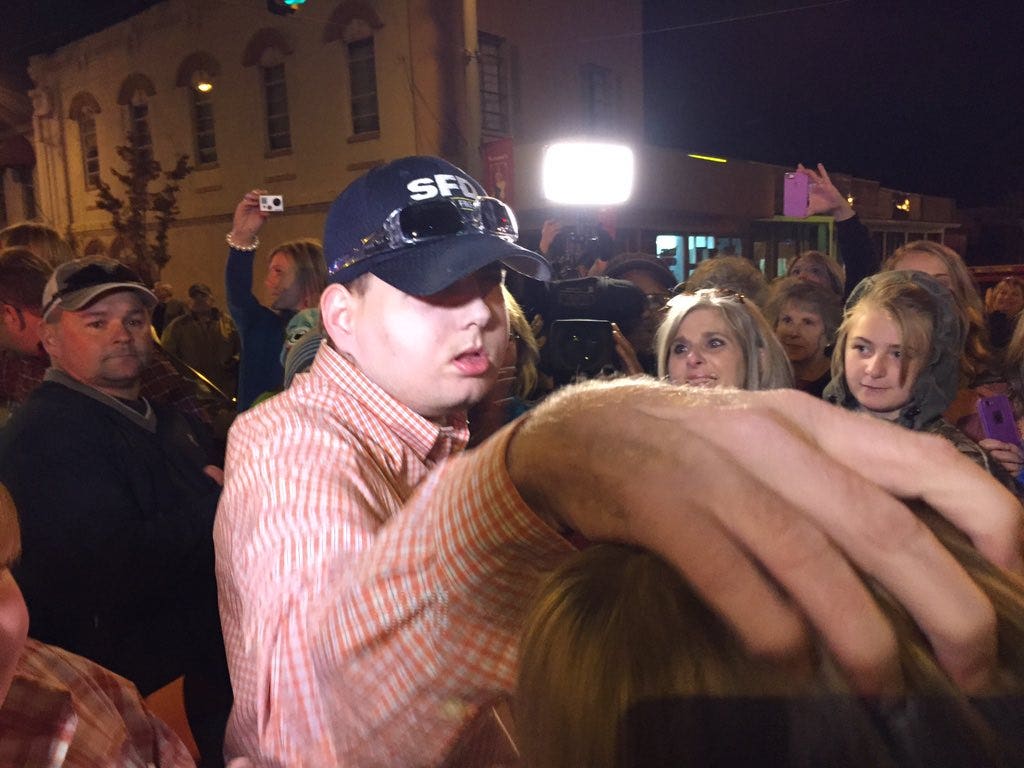 Recipient of world's most extensive face transplant returns home to ...