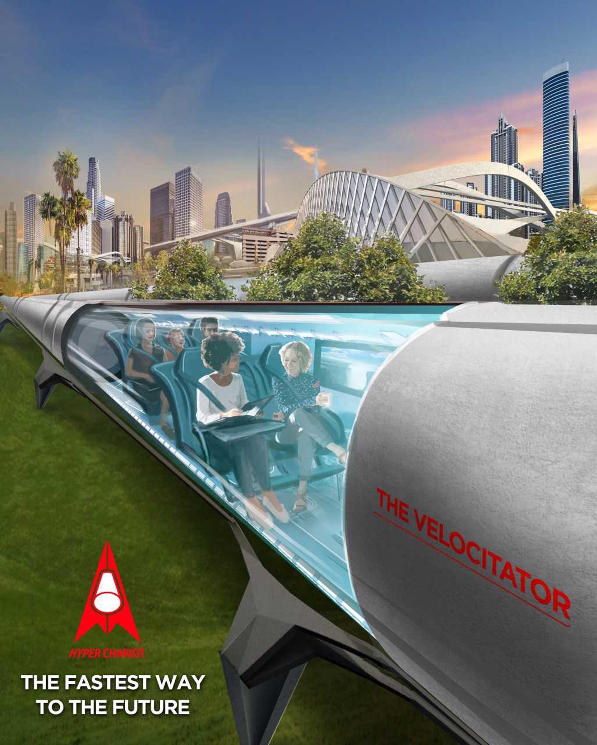 BLAZING: 'Hyper Chariot' pods can travel 4,000 miles per hour | Fox News