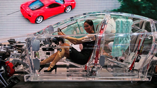 Transparent car spotted at Frankfurt Motor Show | Fox News