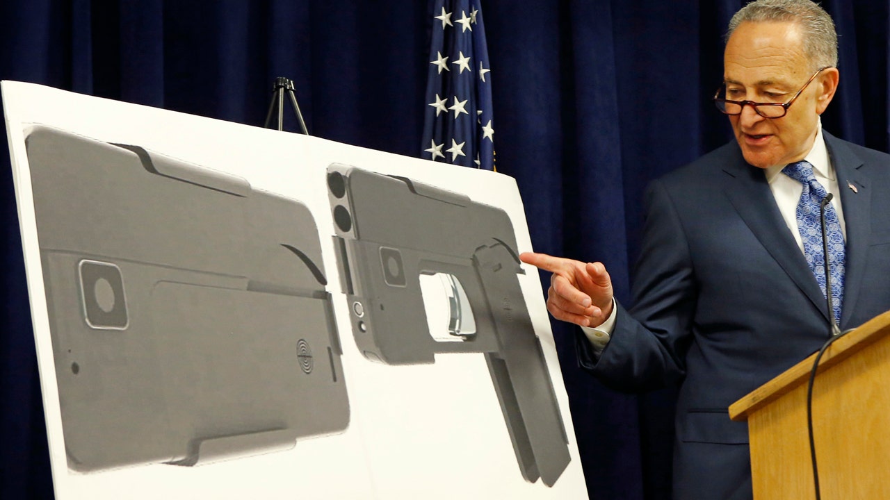 Schumer calls for investigation of folding gun that resembles ...