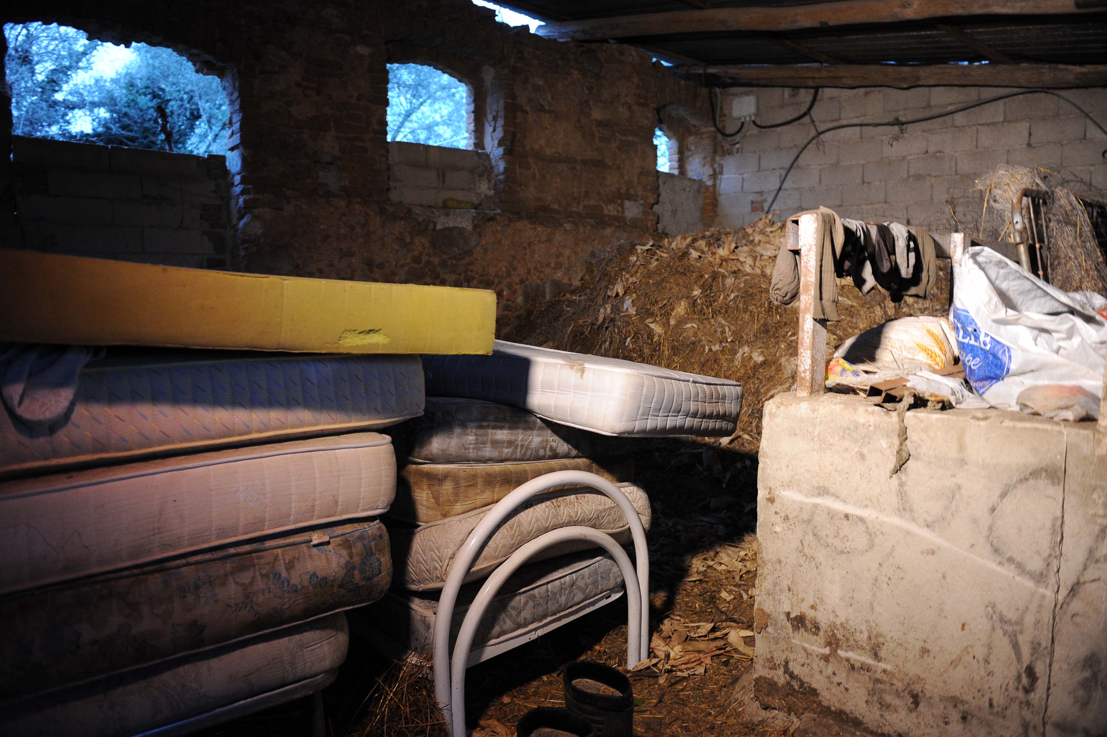 Italian police raid illegal refugee dorm in abandoned slaughterhouse ...