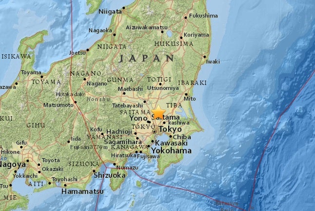 Strong quake shakes Japan; no immediate damage reported | Fox News